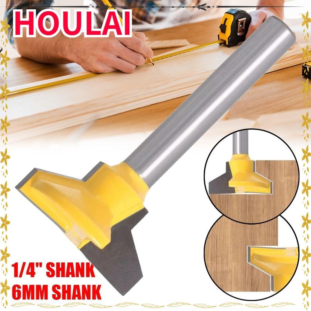 HOULAI Reversible Drawer Front Router Bit 1/4" Shank Engraving DIY ...