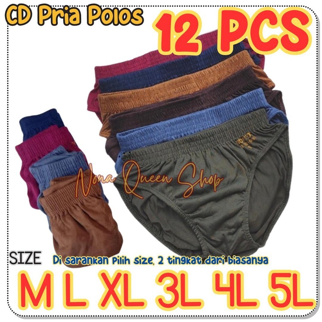 3, 6, 12 PCS Dozens of BRONTEX brand men'S underwear, sizes S M L XL 3 L 4 L 5 L | Shopee Malaysia