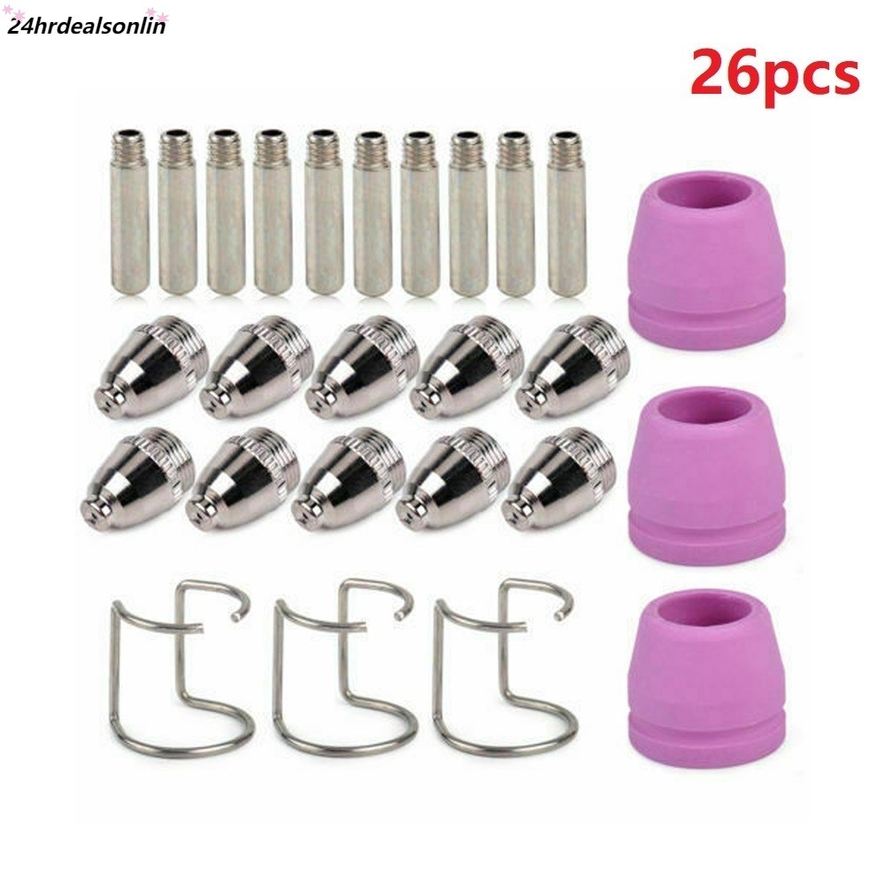 【hrdeal】 26pc Ag60 Sg55 Consumables Sg 55 Ag 60 Cutting Torch Parts For
