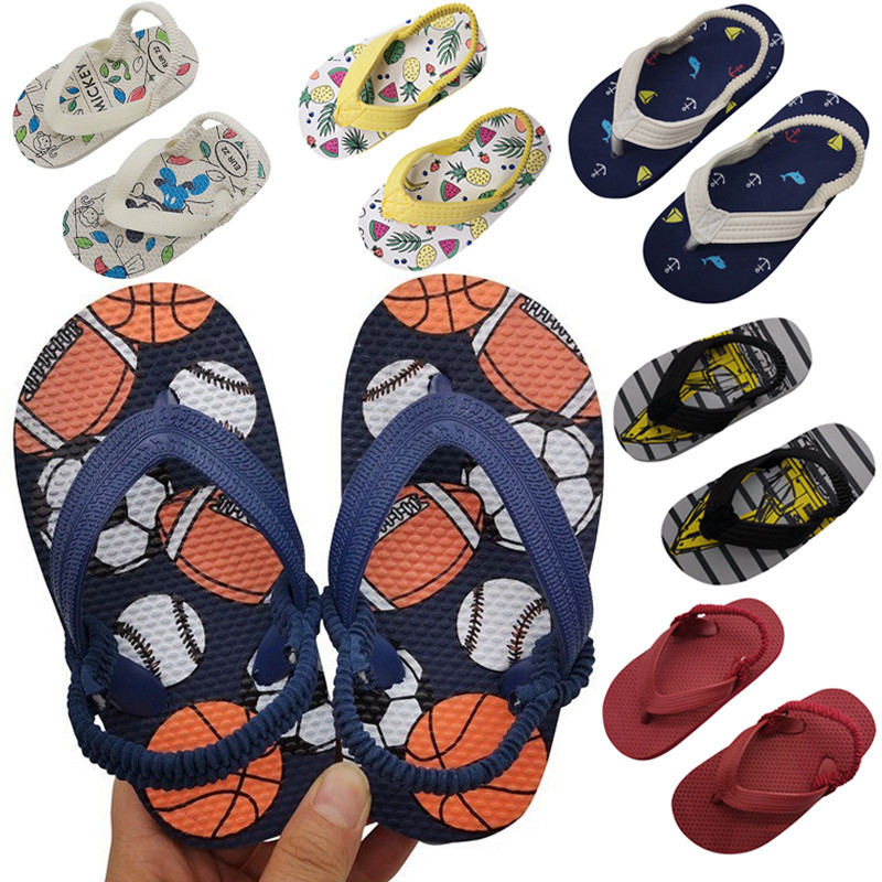 Summer Baby Flip Flop for Kids Boy Sandals EVA Soft Light Toddler ...