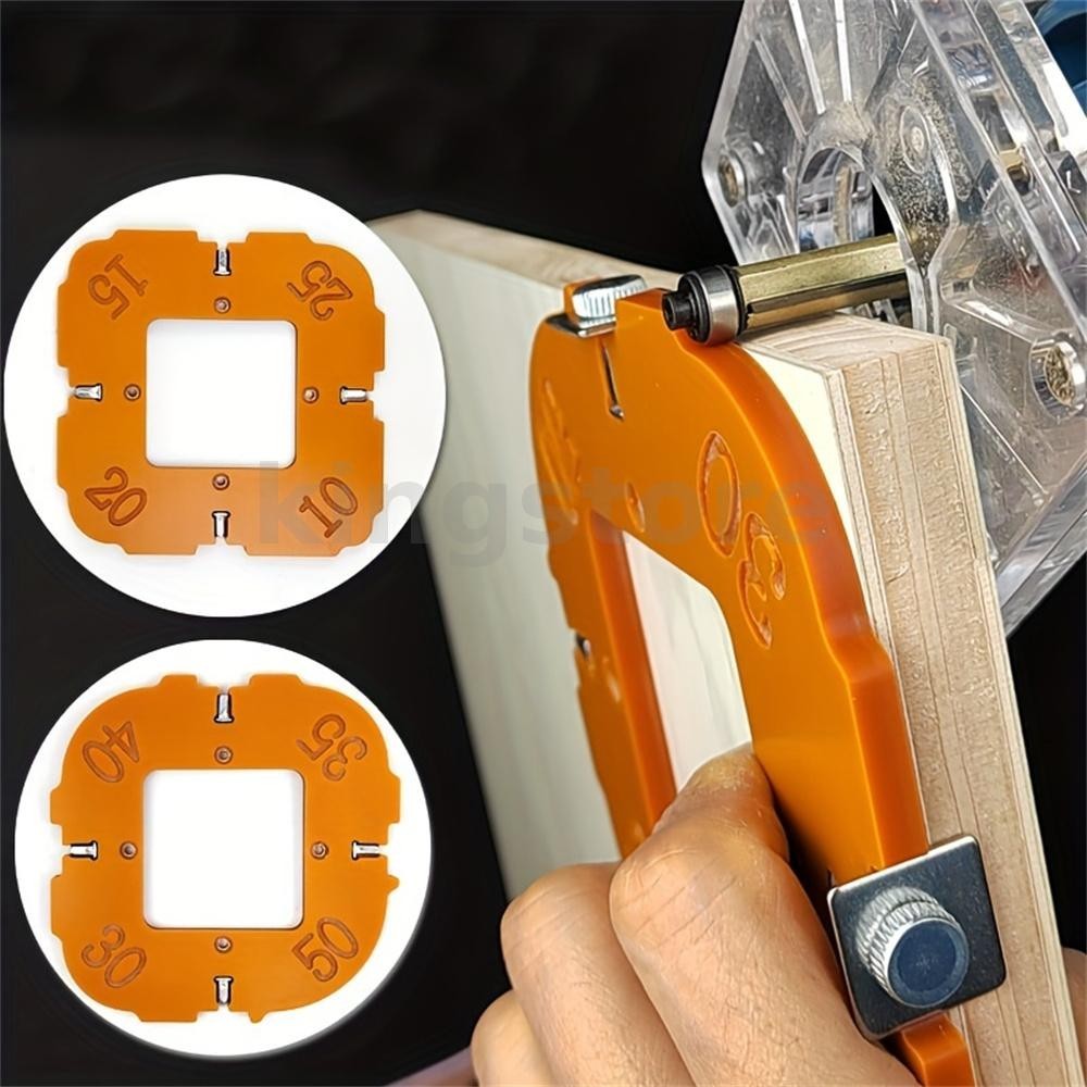 Woodworking Router Corner Radius Templates Jig with R10 to R50 Options ...