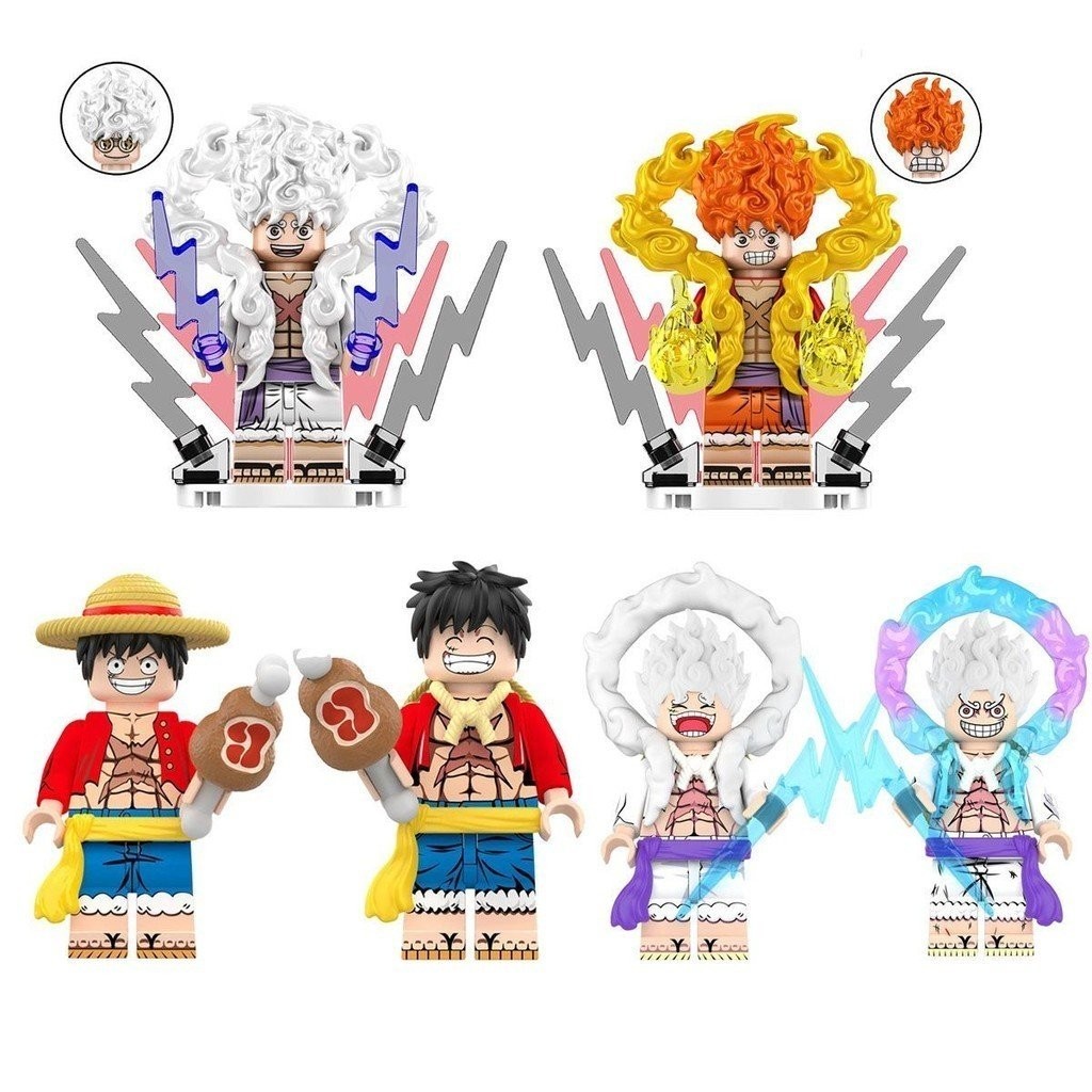 Compatible with Lego Third Party TP051 One Piece Luffy 5th Gear Nika ...