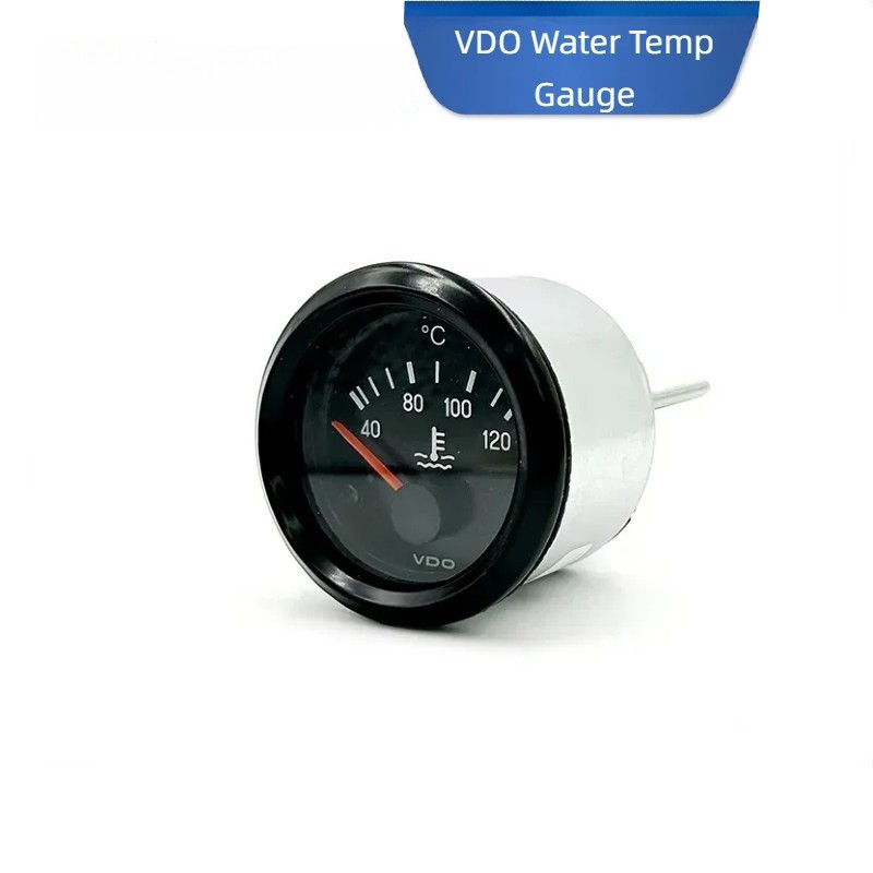 VDO Water Temperature Gauge 12V or 24V 40-120°C for Diesel Generator ...