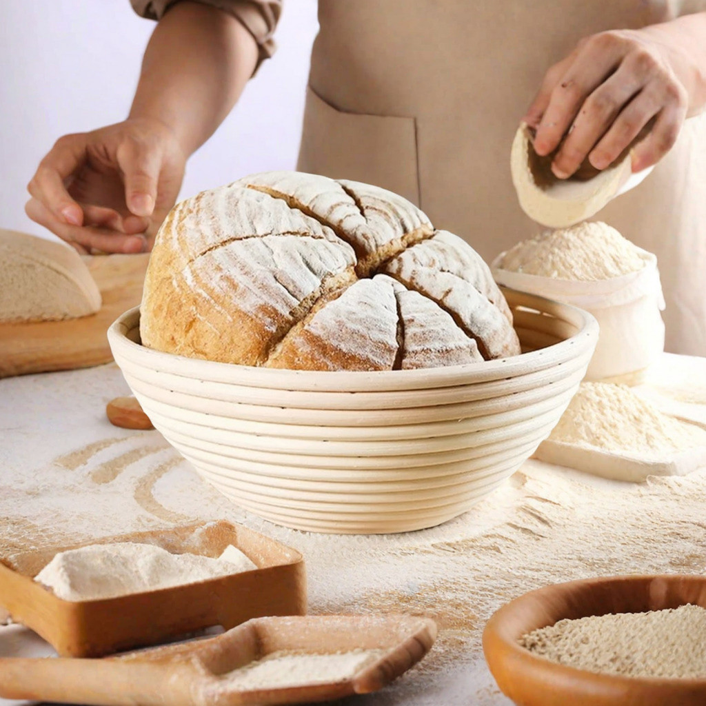 Banneton Proofing Basket Set Premium Bread Proofing Bowl Sourdough ...