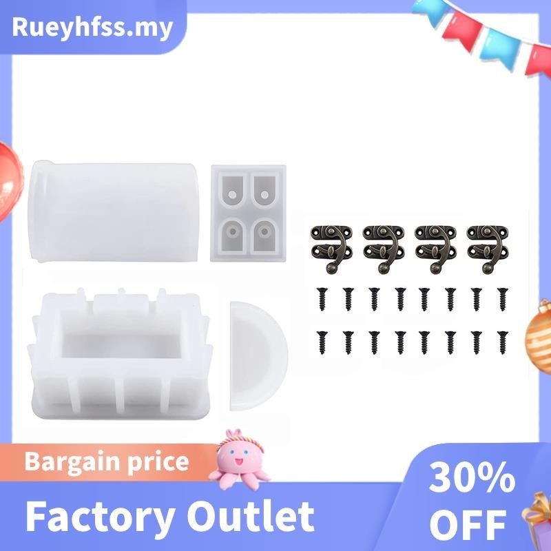 Excellent Treasure Box and Dice Molds, Storage Treasure Chest Silicone ...