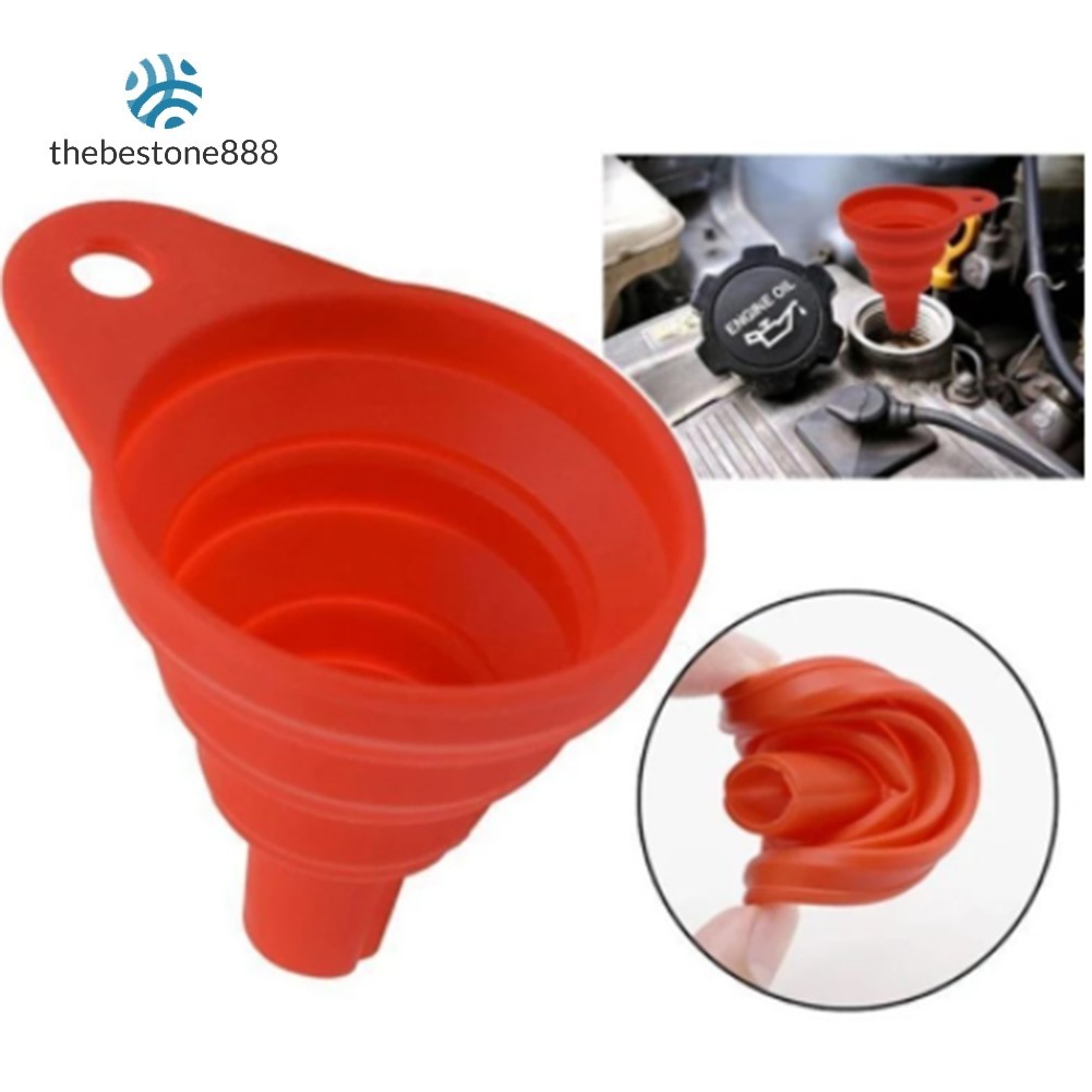 [THEBEST]Collapsible Foldable Space Saving Engine Oil top up Filler ...