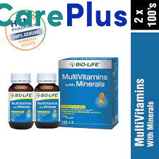 BIO-LIFE MULTIVITAMINS WITH MINERALS (EXP:10/2024) | Shopee Malaysia
