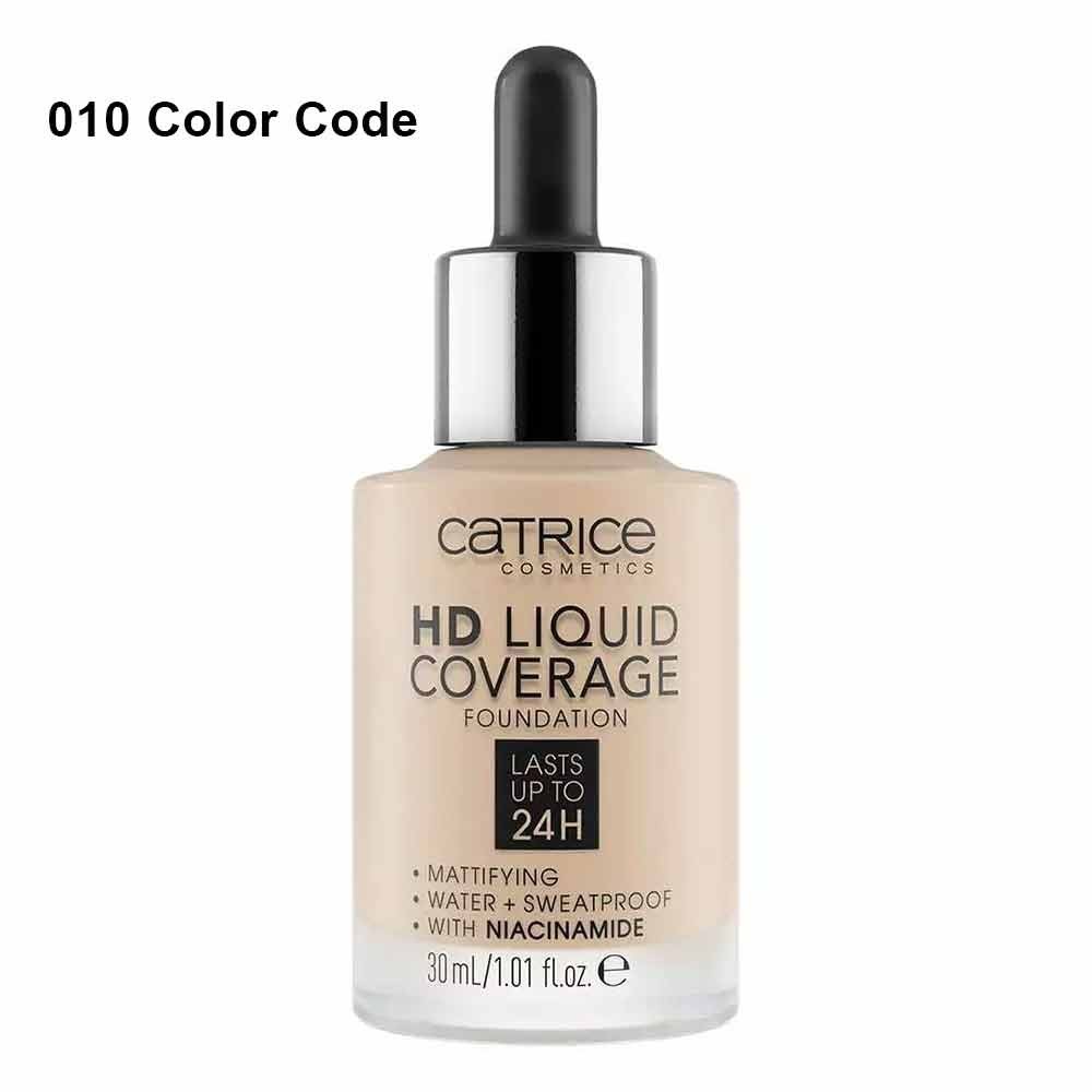 CATRICE COSMETICS HD LIQUID COVERAGE FOUNDATION 30ml | Shopee Malaysia