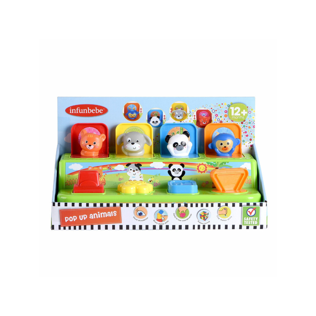 Infunbebe Pop Up Animals (12m+) | Shopee Malaysia
