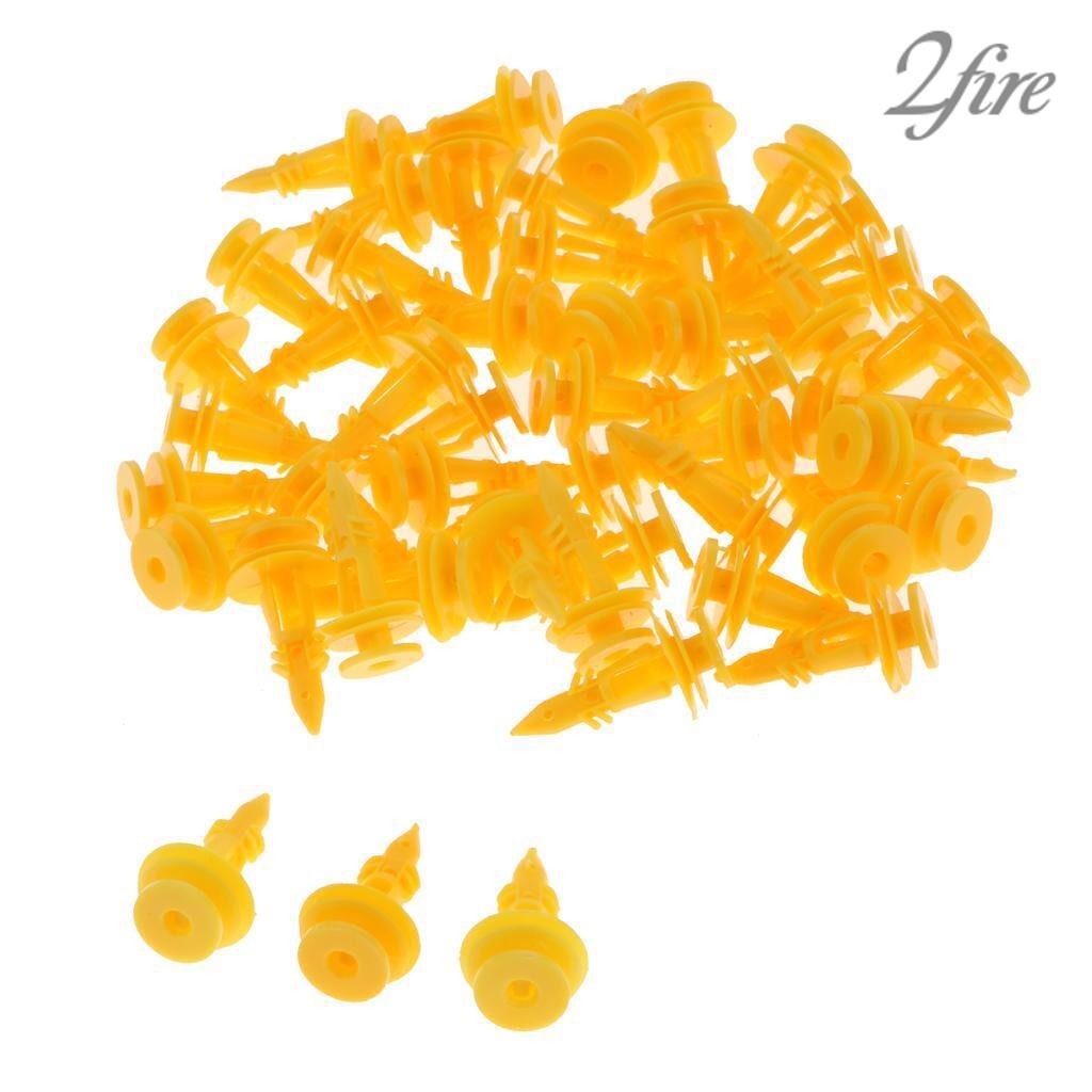 1/2/3/5 50pcs ABS Original Model Clip Door Panel Retainer High Accuracy ...