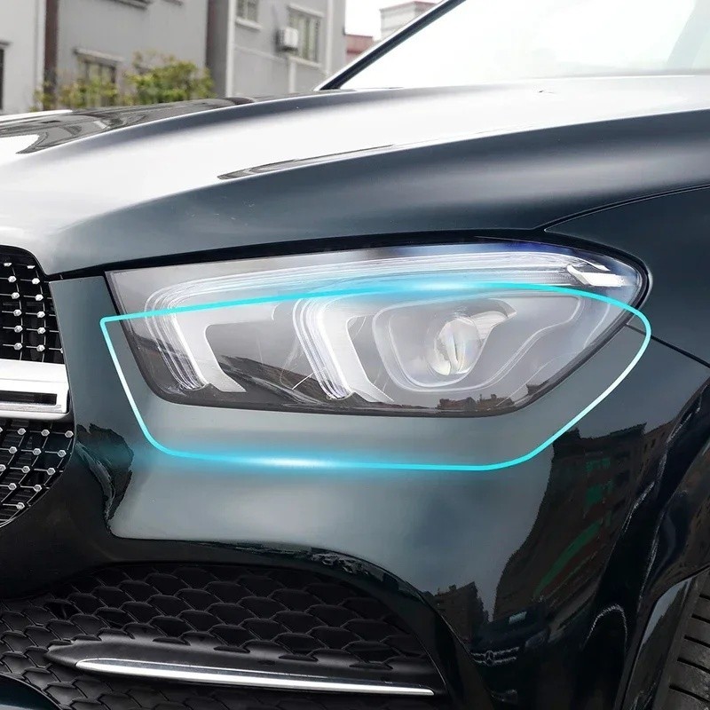 PFCC Car Headlights PPF For Mercedes-Benz GLE W167 Luxury 2024 Base ...