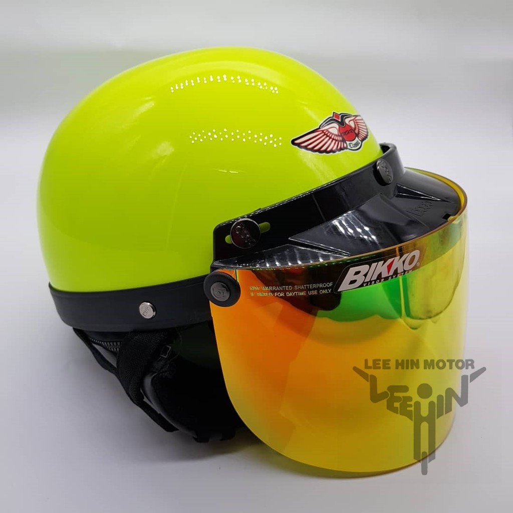 200% Original MHRIII MHR3 Classic Steng Half Cut HalfCut Helmet Topi ...