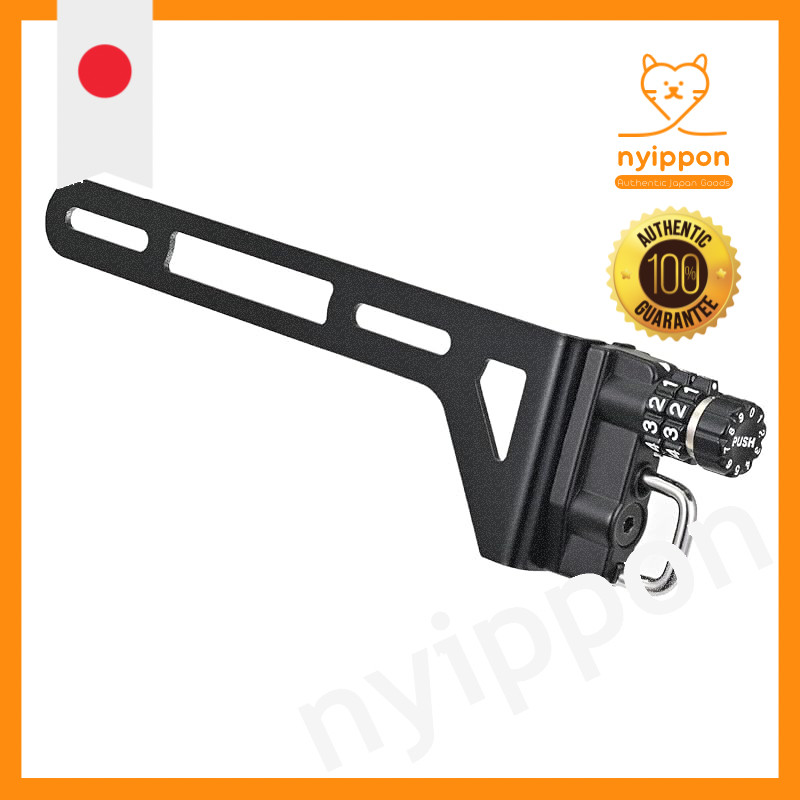 Daytona Motorcycle Helmet Lock for License Plate - Left Side - Dial/Key Type Helmet Holder ...