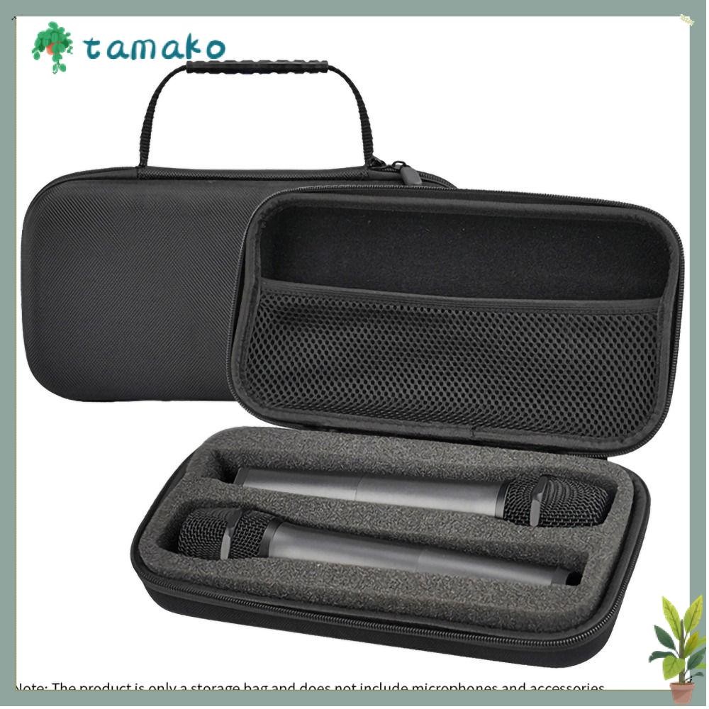 TAMAKO Microphone Storage Handbag, Digital Bag Shockproof Wireless ...