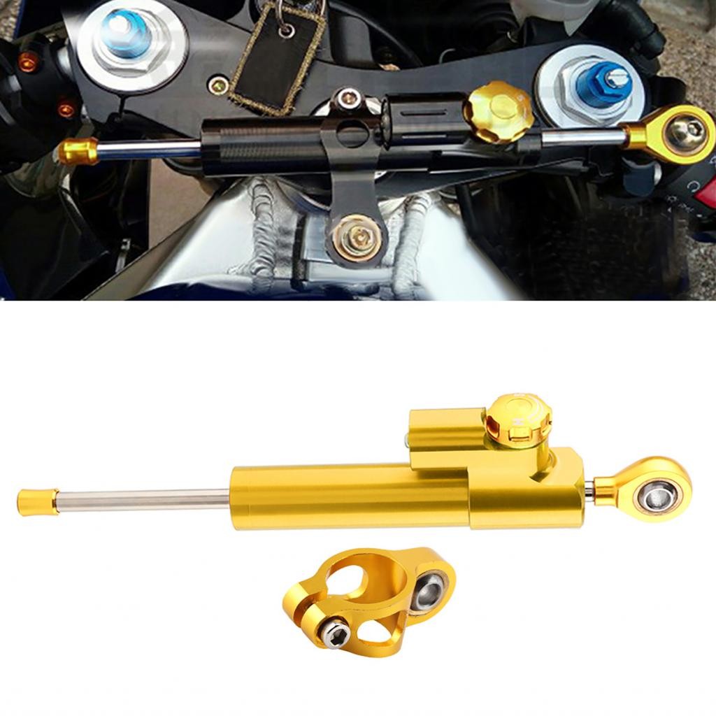 Shopp Universal Motorcycle Handlebar Aluminum Stee Damper Stabilizer ...