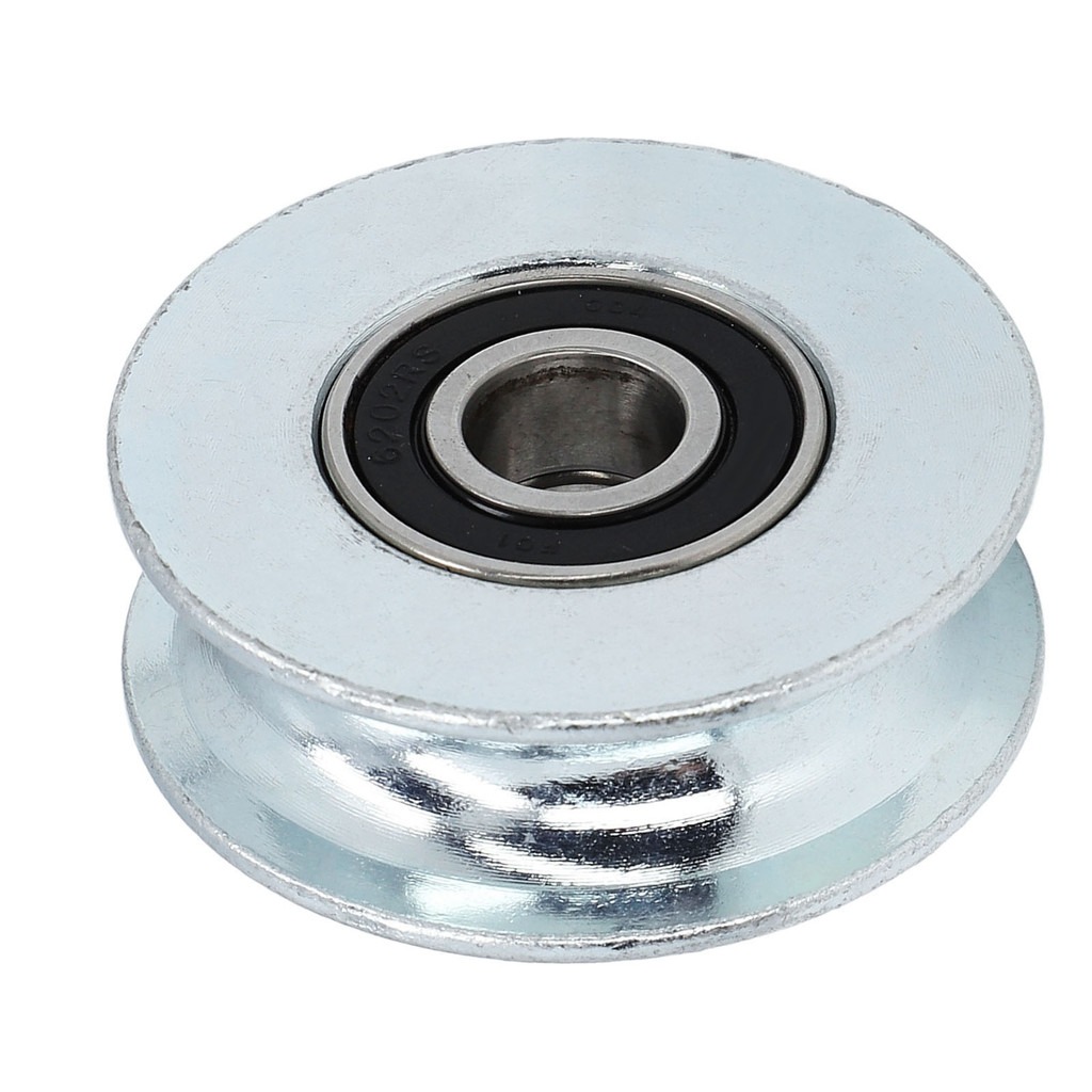 [MEET] U Groove Bearing Pulley Alloy Steel Guide Wheel For Sliding Gate ...
