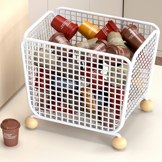 Capsule Coffee Storage Rack Desktop Tea Bag Storage Basket Tea Room ...