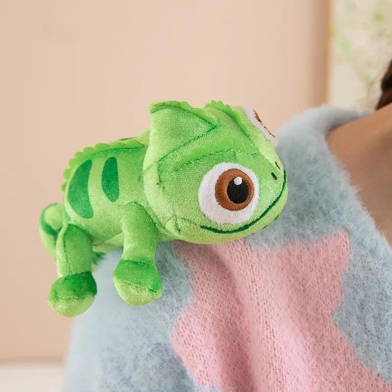 Official Rapunzel Pascal Plush Toy 17cm Chameleon Shoulder Doll Soft ...