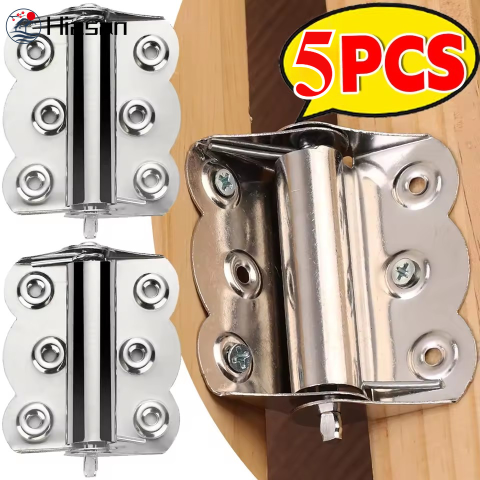 Automatic Opening Closing Spring Door Hinge Connector - 1/3/5Pcs ...