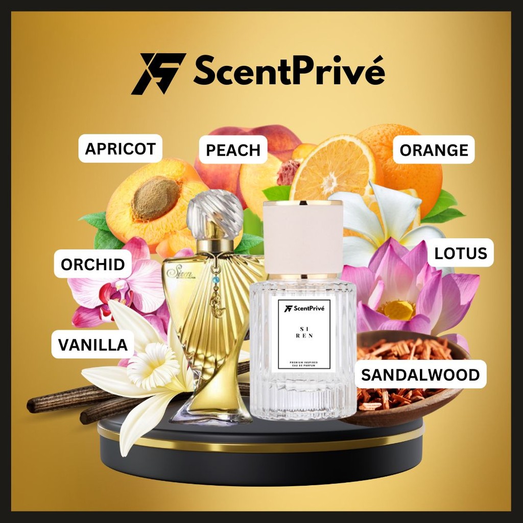 SCENT PRIVE SIREN INSPIRED PERFUME HIGH QUALITI TAHAN LAMA MESRA SOLAT ...