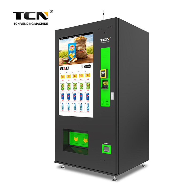 TCN Technology Smart Vending Machine Large Touch Screen Vending Machine ...