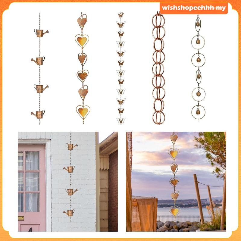 [WishshopeehhhMY] Rain Chains Rain Collection Downspout Substitution ...