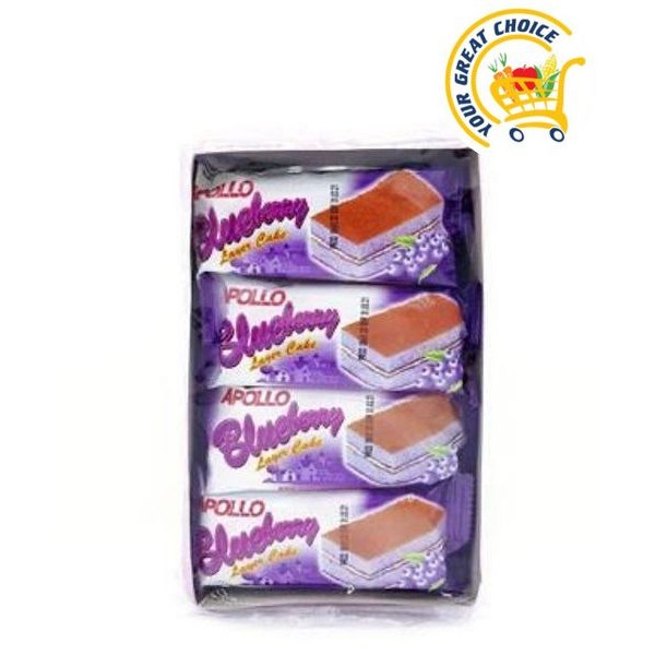Apollo Blueberry Layer Cake 8 Pieces x 18g | Shopee Malaysia