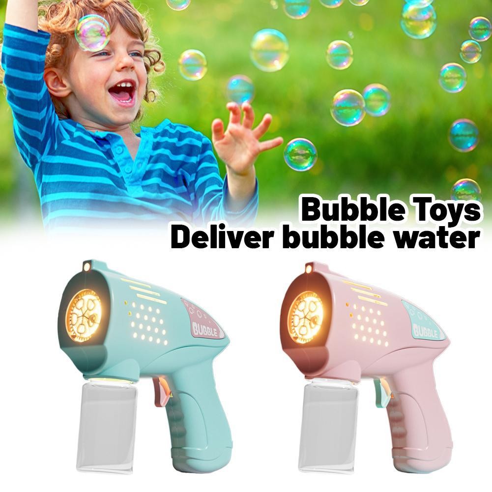 Bubble Maker Toy Bubblegun Rocket Launcher Wedding Toys Bubble Children Machine Bath Outdoor ...