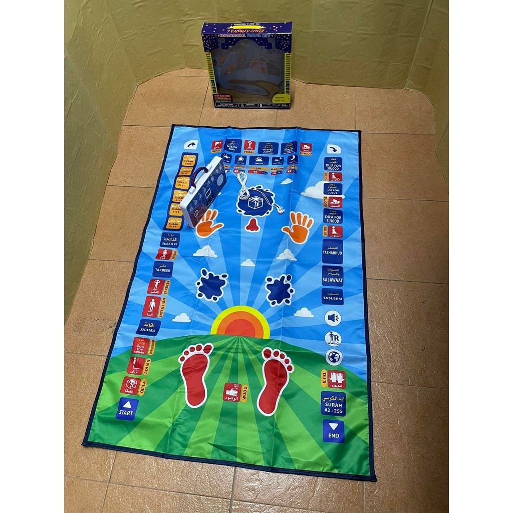 DIGITAL ELEKTRONIK PRAYER MAT BASIC EDUCATION E-SEJADAH CHILDREN BUDAK ...