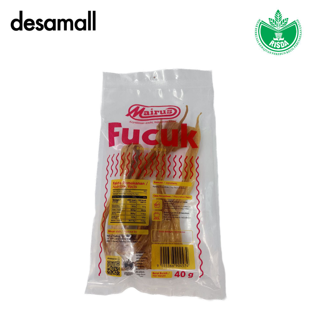 MAIRUS Fucuk/tofu skin/dried bean curd skin (50g) | Shopee Malaysia