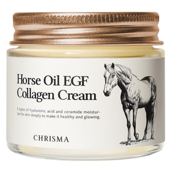 CHRISMA Horse Oil EGF Collagen Cream | Shopee Malaysia