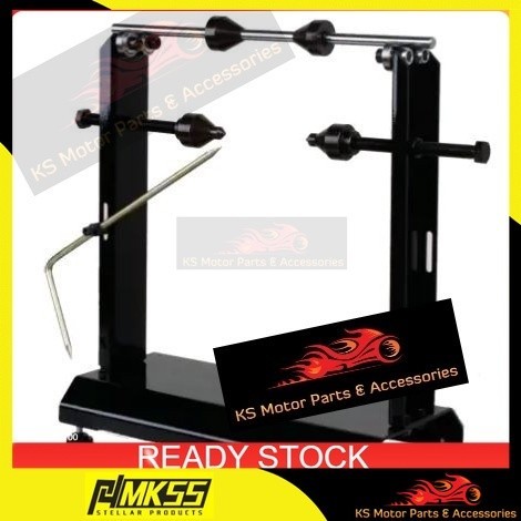 READY STOCK HEAVY DUTY SUPERBIKE MOTORCYCLE WHEEL BALANCER & TRUING ...