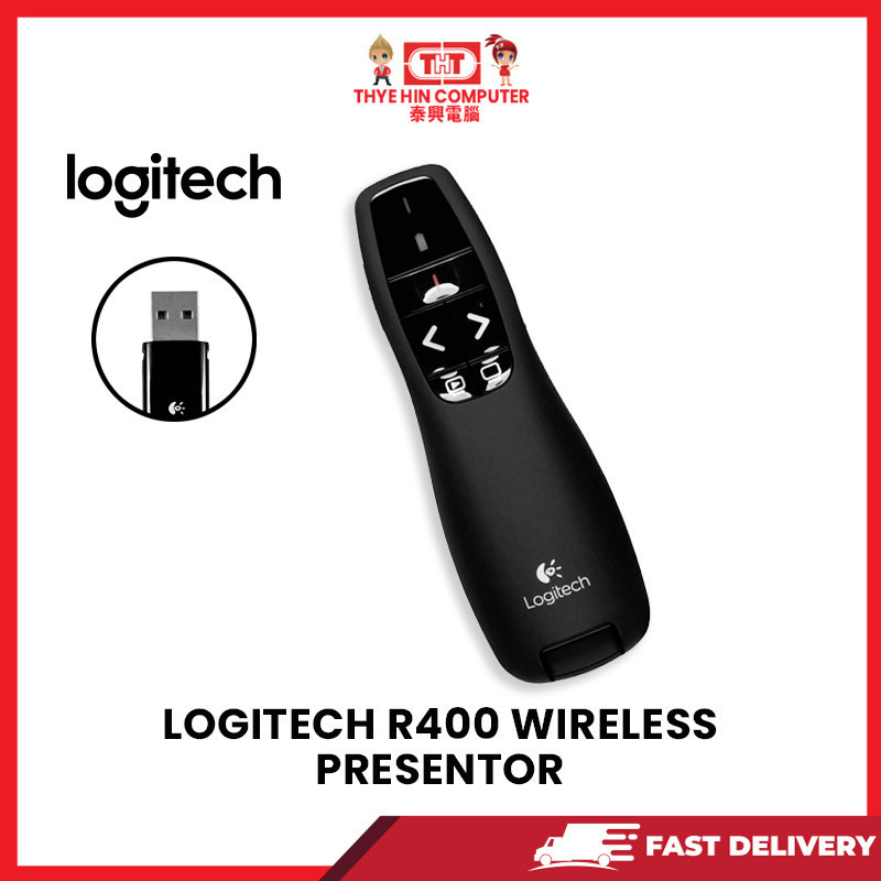 LOGITECH R400 WIRELESS PRESENTOR | Shopee Malaysia
