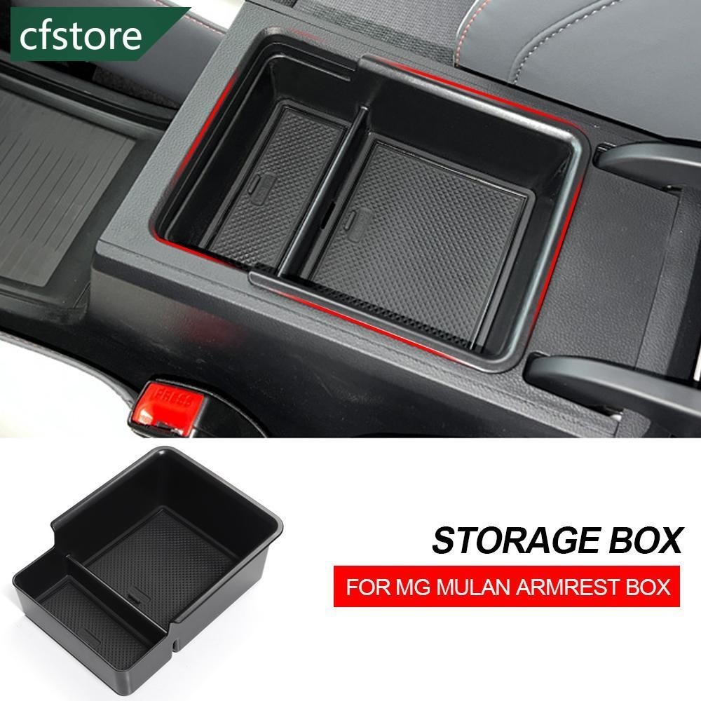 CFSTORE Car Center Armrest Storage Box Center Console Organizer Containers Tray Interior ...