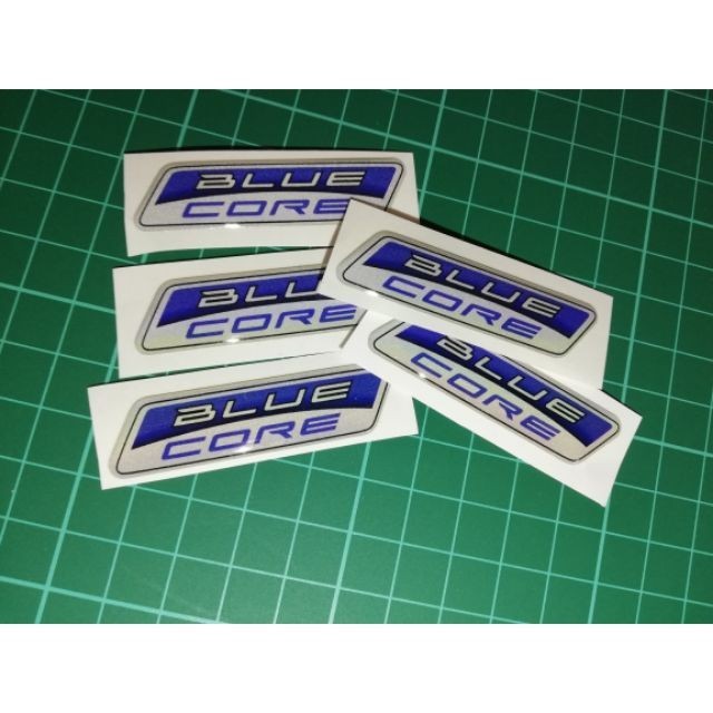 Sticker BLUECORE TIMBUL Epoxy Motor Spareparts Helmet Stiker | Shopee ...
