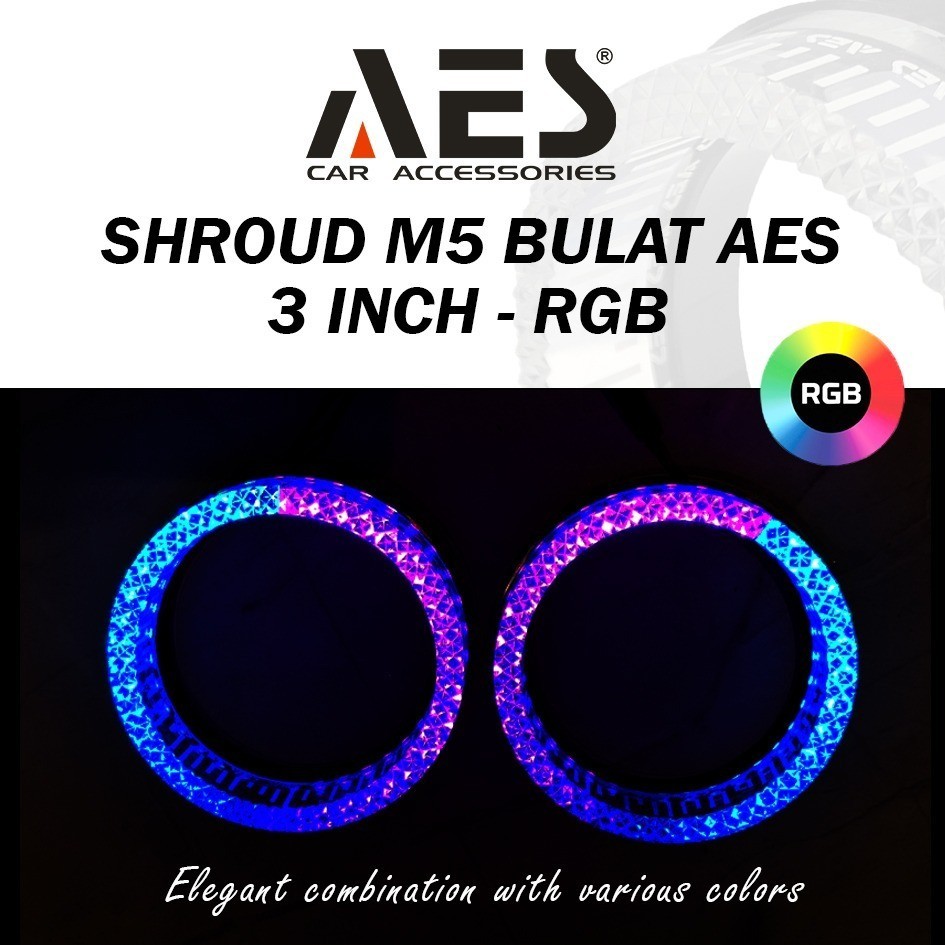 Shroud projector Biled Round 5D Vietnam Style 3 Inch RGB AES | Shopee ...