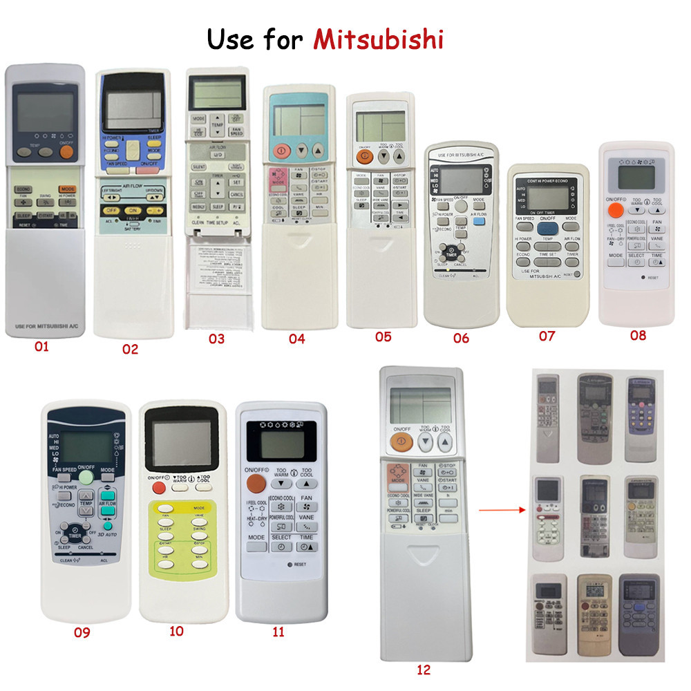 Suitable for Mitsubishi Air Conditioning Remote Control-Universal/100% ...
