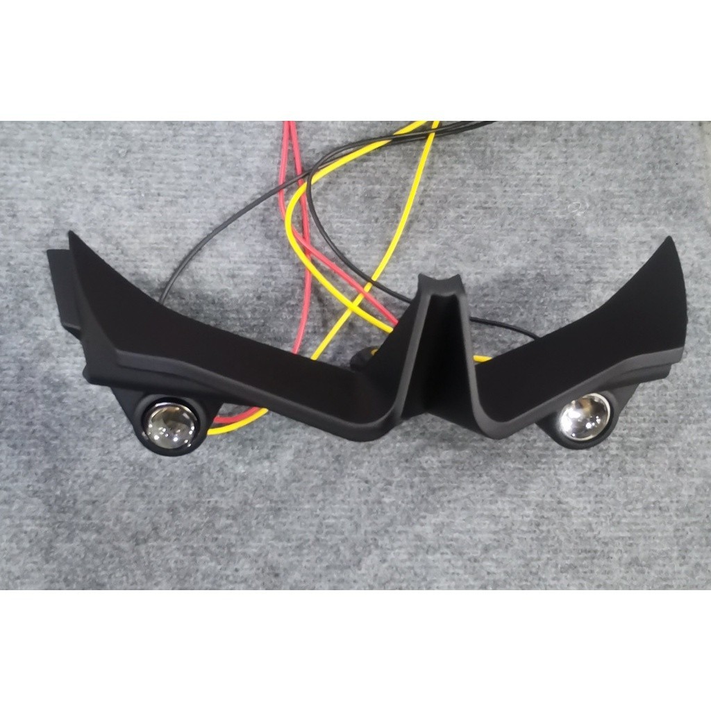 Winner X v3 Car Windbreaker With Lights (Rough Black Windbreaker ...