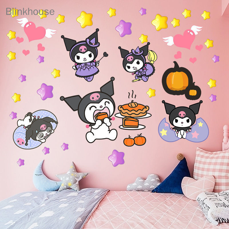 Blinkhouse Melody kuromi kuromi Coromi Poster Cartoon Sticker Wall Room ...