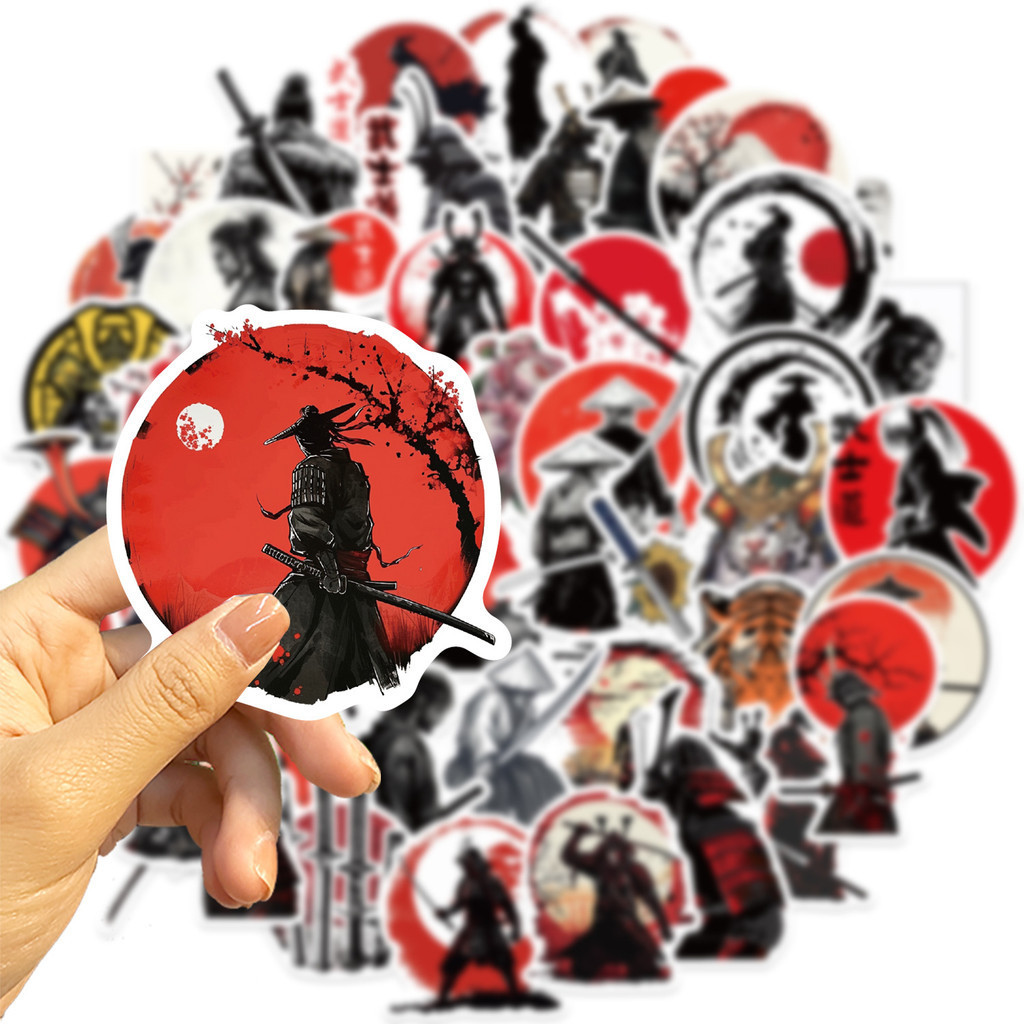 JAPAN Bushido sticker Waterproof 50pcs | Shopee Malaysia