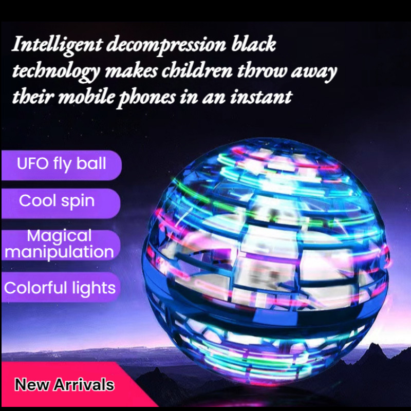 Smart Toy Flying Ball Spinning Magic Suspension Ball Induction Spinning ...