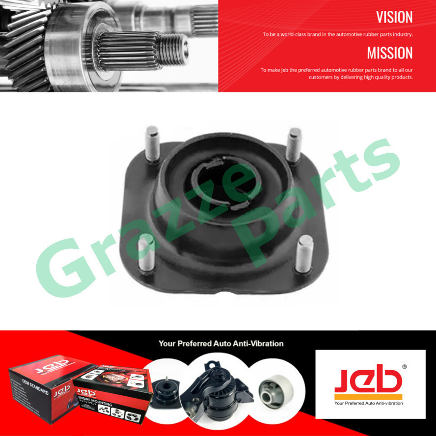 (1pc) JEB Absorber Mounting Front B455-34-380D Mazda 323 90Y BG# MX-3 ...