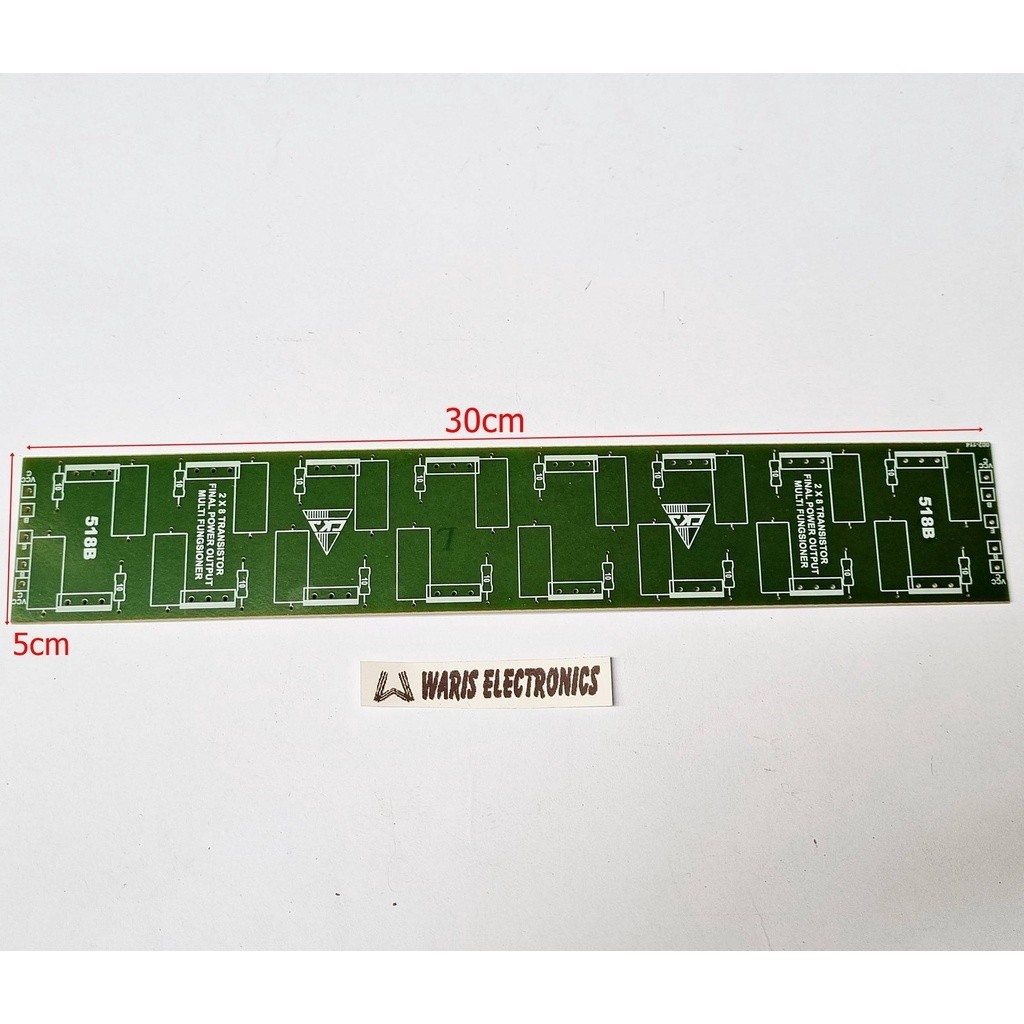 Pcb TR Final Transistor 8 sets 30cm line CKJ 518B 2x8 Transistors ...