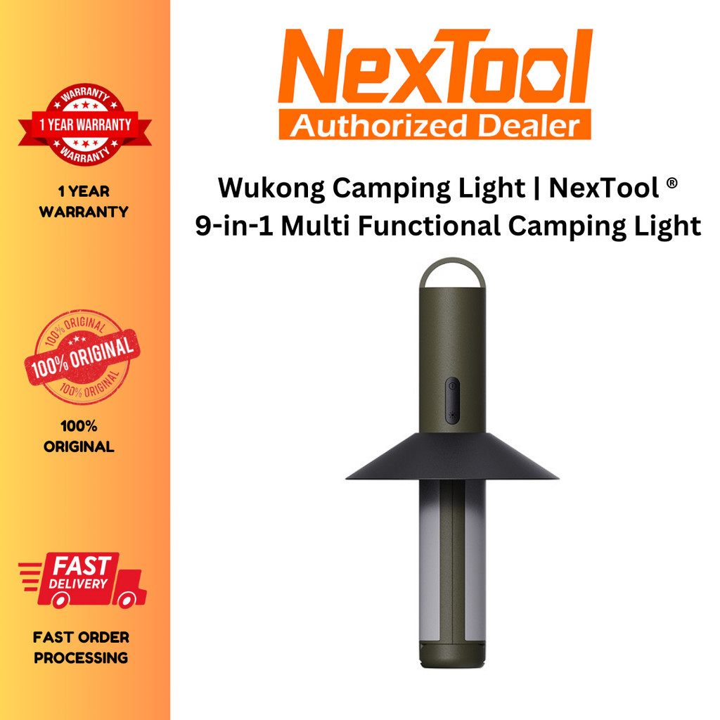 NexTool 9-in-1 Wukong Multi Functional Lamp Camping Light | Shopee Malaysia
