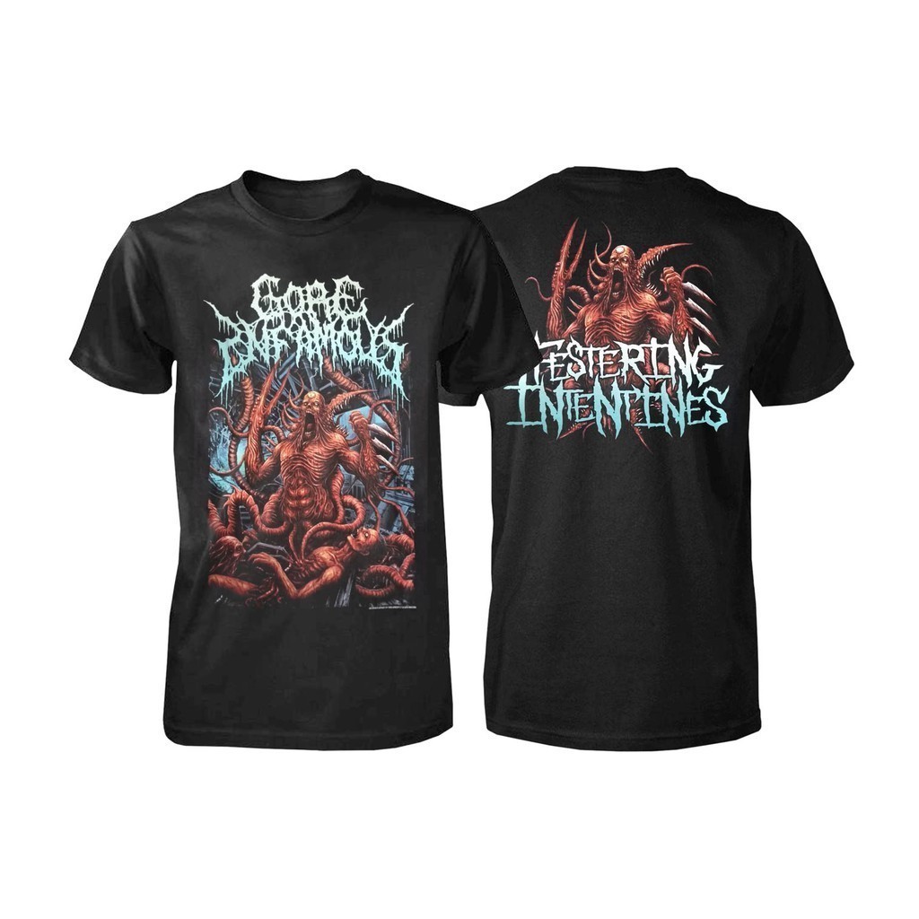 Original GORE INFAMOUS TSHIRT - FESTERING BLACK | Shopee Malaysia
