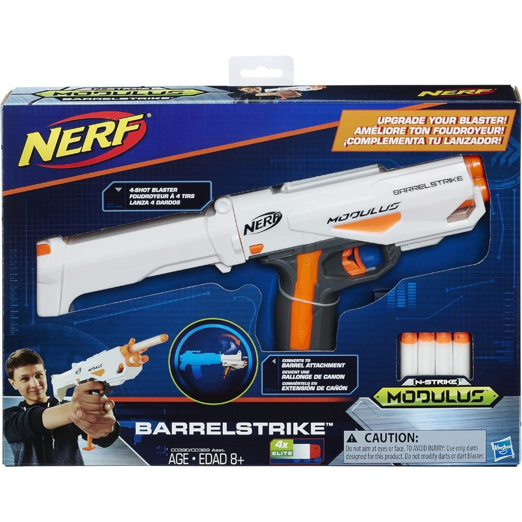 NERF C0390 MODULUS : BARRELSTRIKE (C0390) | Shopee Malaysia