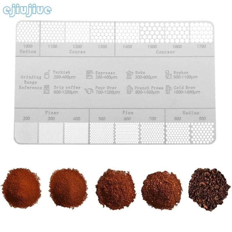 cc Coffee Grind Reference Card Metal Coffee Measuring Stick Pro Tools ...
