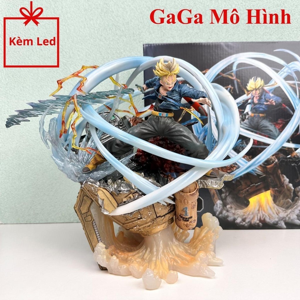 Dragonball Trunks model 25cm with 2 replaceable heads with super ...