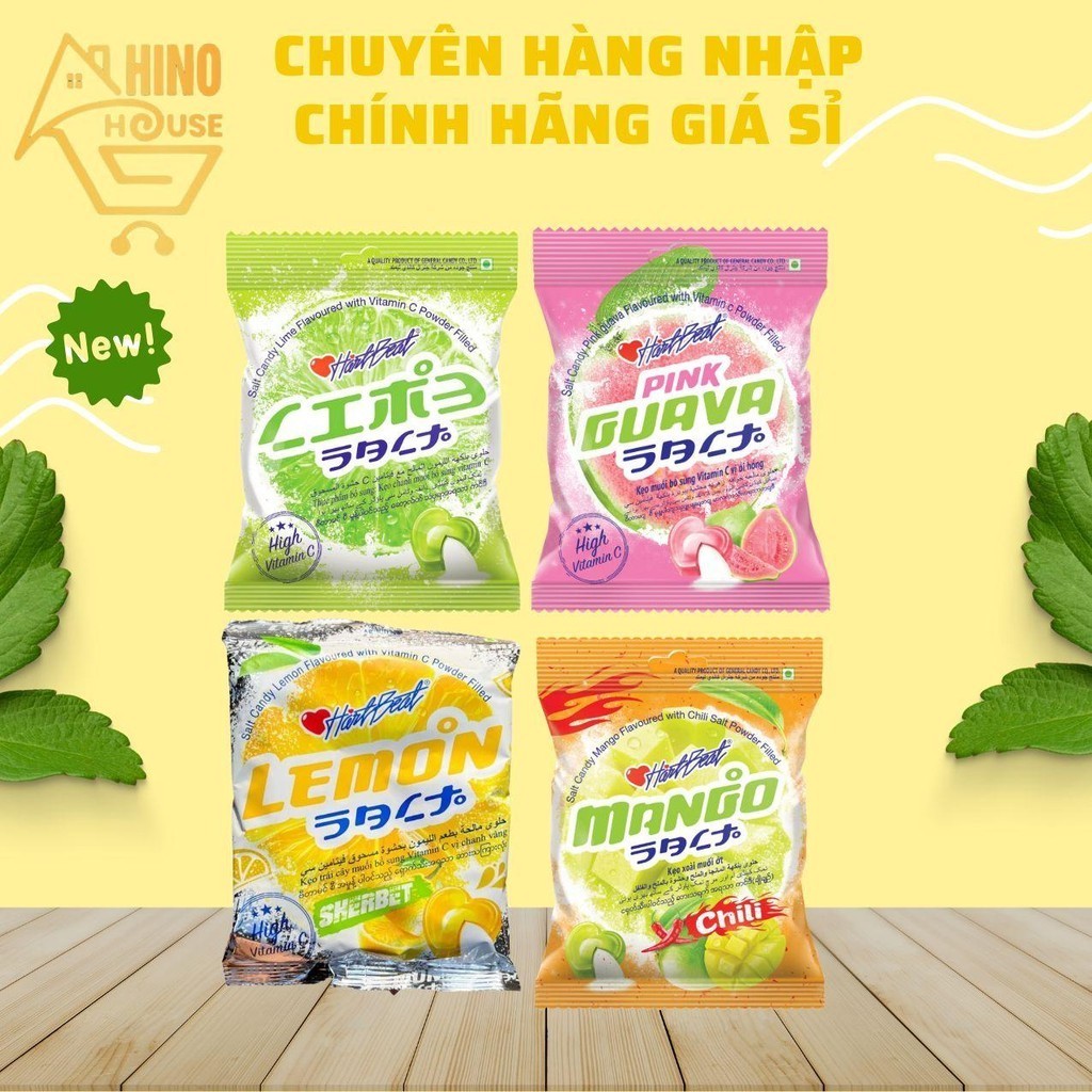 HartBeat Salted Lemon Fruit Candy 120g Thailand Delicious VitaminC ...
