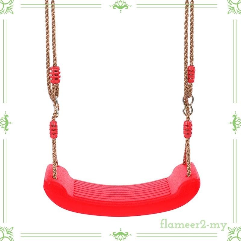 [FlameerdbMY] Swing Seat Set Rope Adjustable Curved Board Playset ...